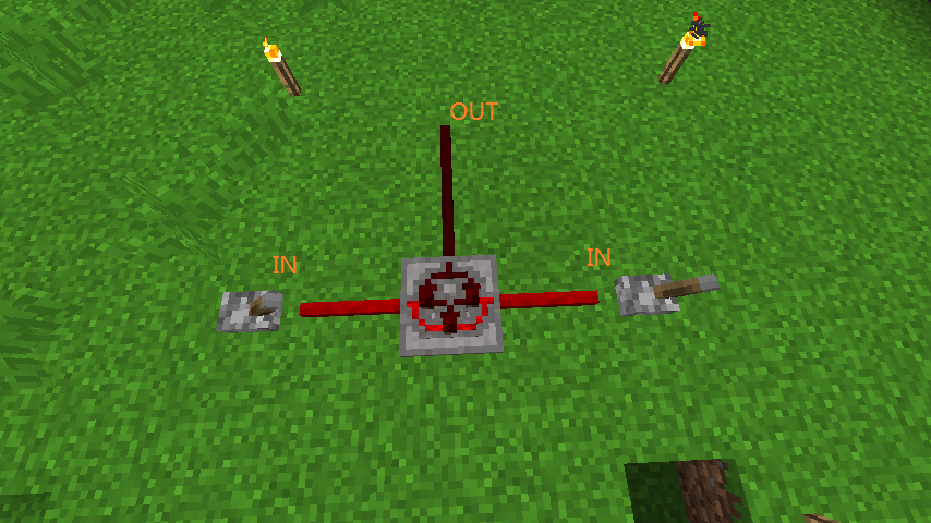 异或门 (XOR Gate) - 红石计划：集成 (Project Red - Integration) - MC百科|最大的 ...