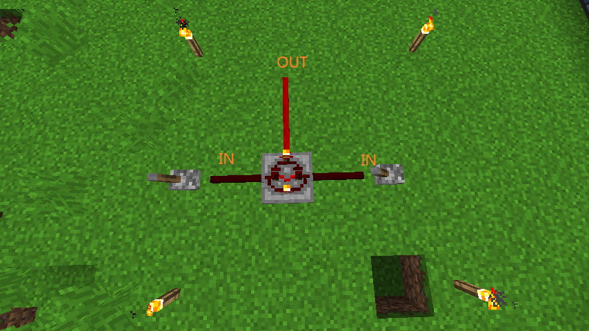 异或非门 (XNOR Gate) - 红石计划：集成 (Project Red - Integration) - MC百科|最大的Minecraft中文MOD百科