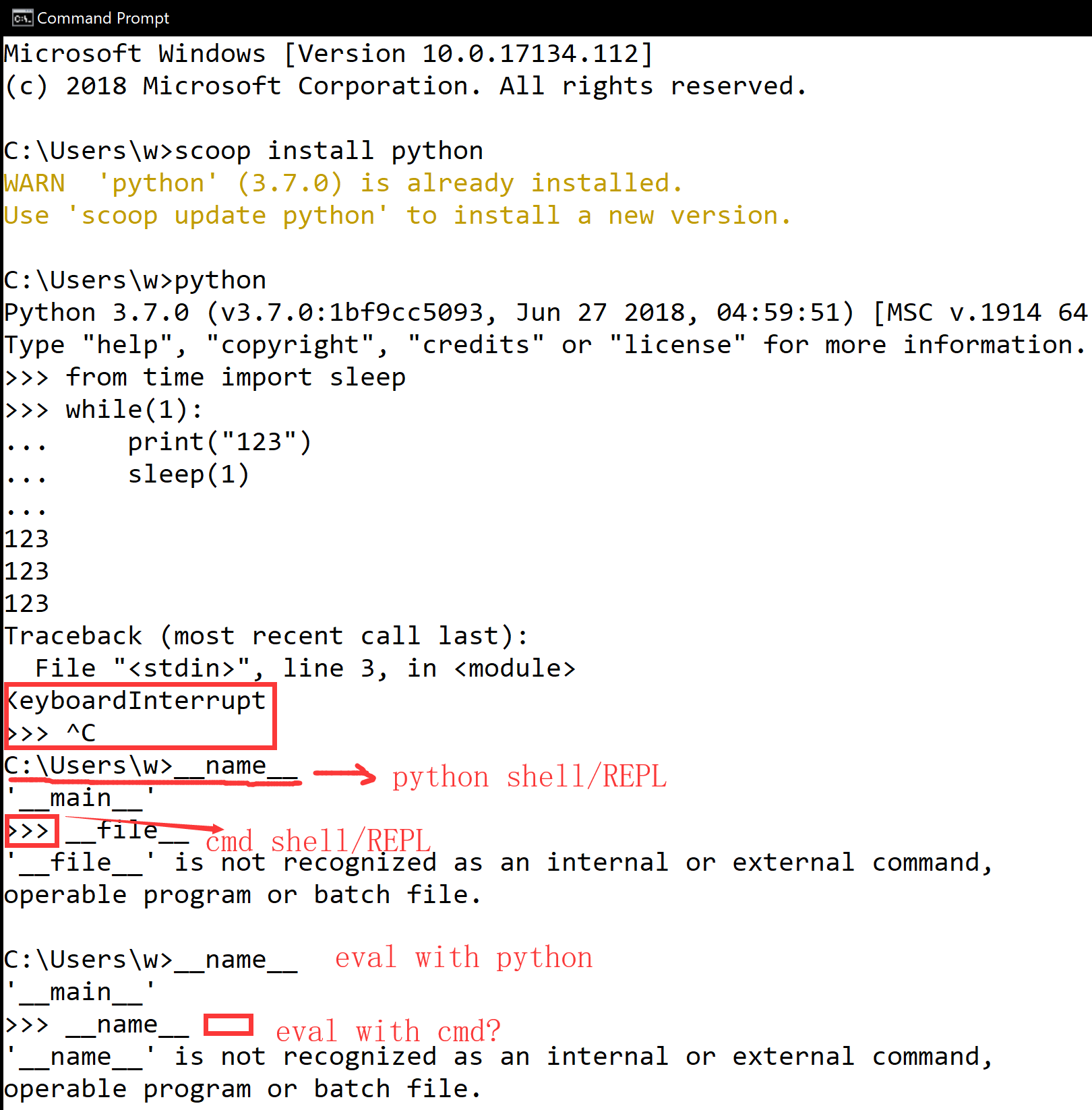 python in cmd Ctrl+C problem · Issue #2339 · ScoopInstaller/Scoop · GitHub