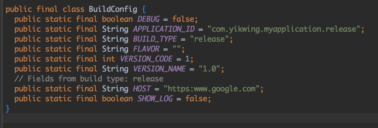 gradle 测试/正式包同时安装,BuildConfig 配置小技巧 | LoveIt Theme