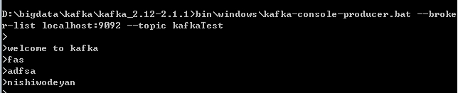 Kafka（二）--windows环境下kafka2.1的安装和使用_new个对象先的博客-CSDN博客_kafka2.1