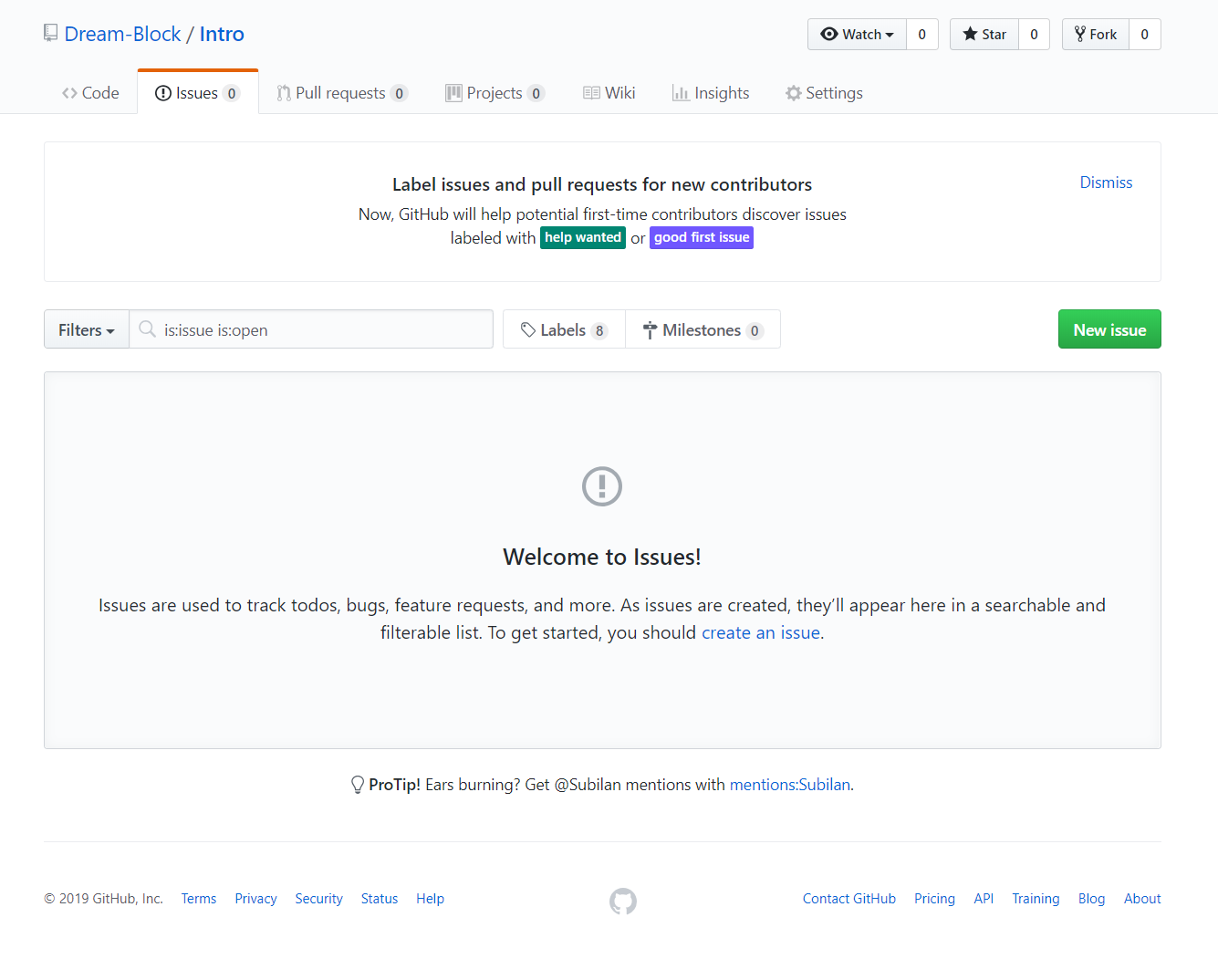 GitHub - Dream-Block/Intro: DBRT's official Introduction Repo and Bug Reporting Platform.