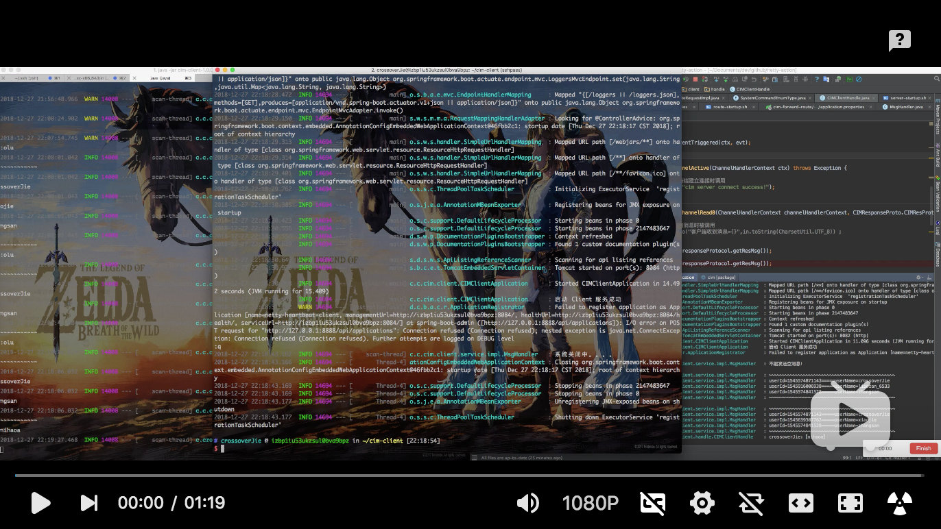 GitHub - crossoverJie/cim: 📲cim(cross IM) 适用于开发者的分布式即时通讯系统