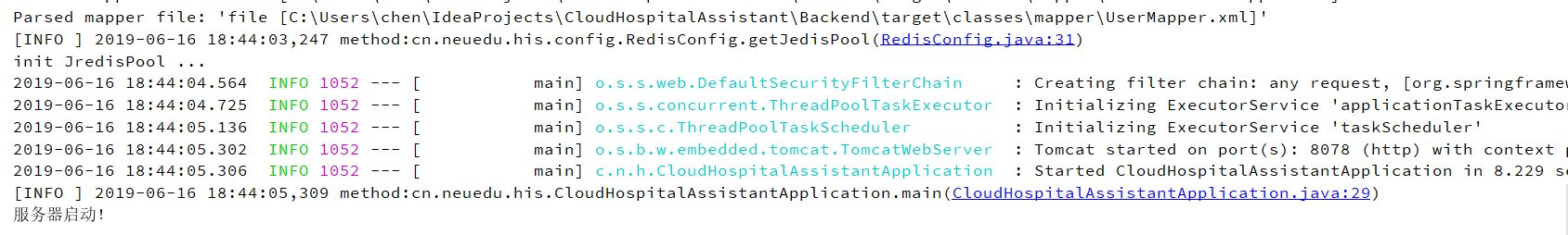 GitHub - chen622/CloudHospitalAssistant: A hospital management application for NEUEDU. 东软睿道实训项目