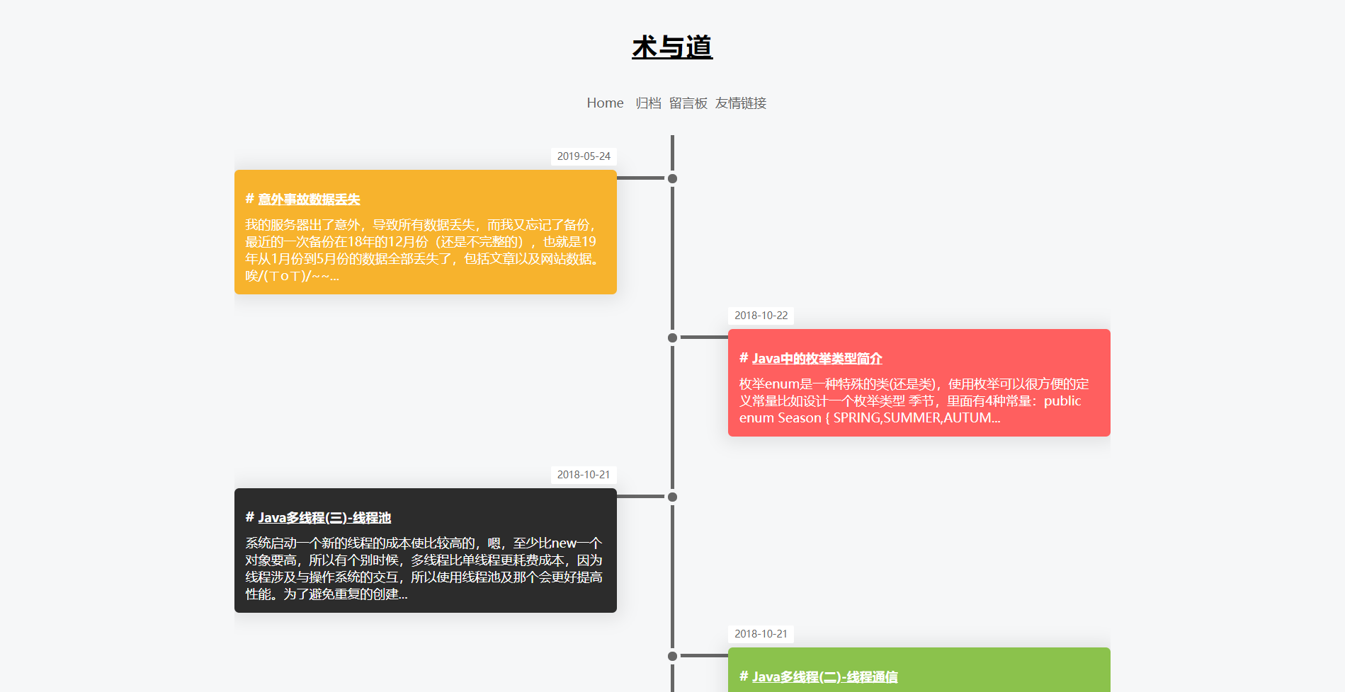 GitHub - shuyudao/TimeLogger: 一款简约简单轻小好看的typecho时间轴主题
