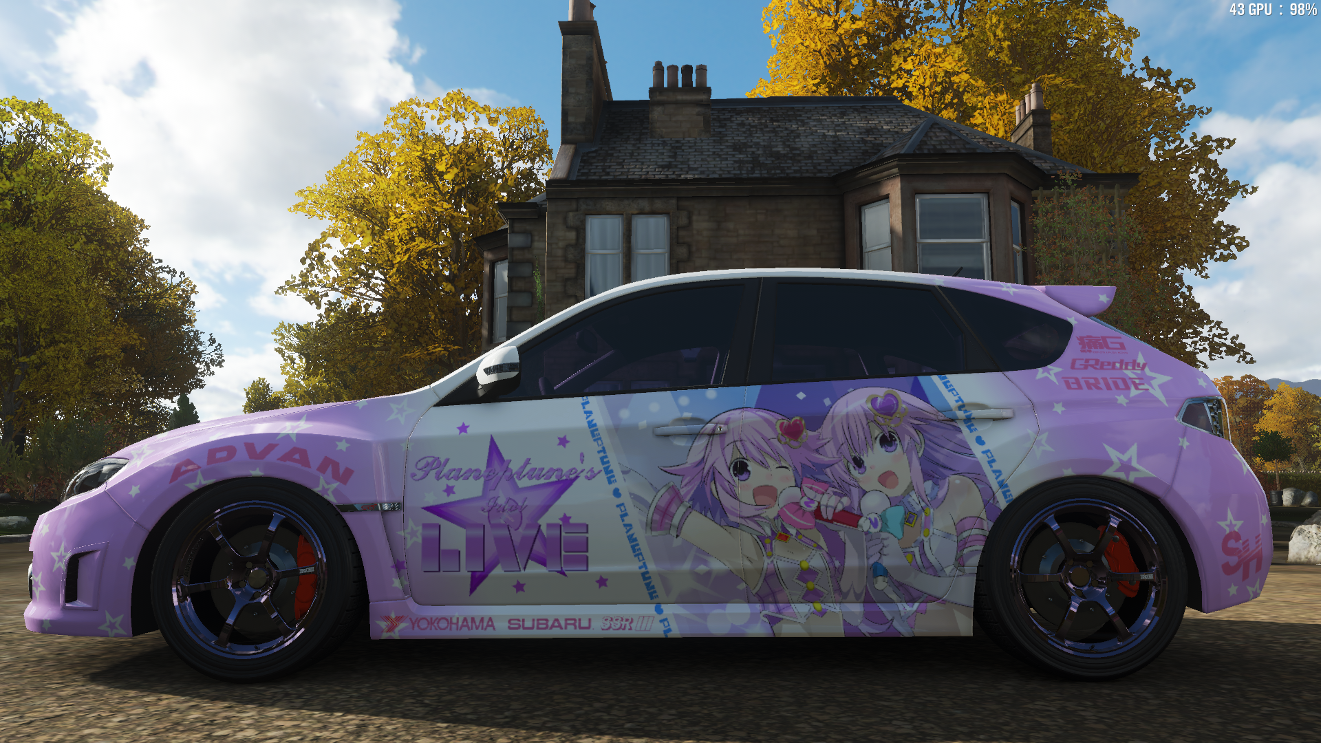 Neptune&Nepgear's idol live itasha livery for BRZ and WRX STI 08 ...