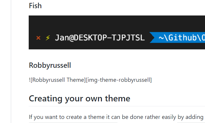 a mistake in readme. · Issue #187 · JanDeDobbeleer/oh-my-posh2 · GitHub