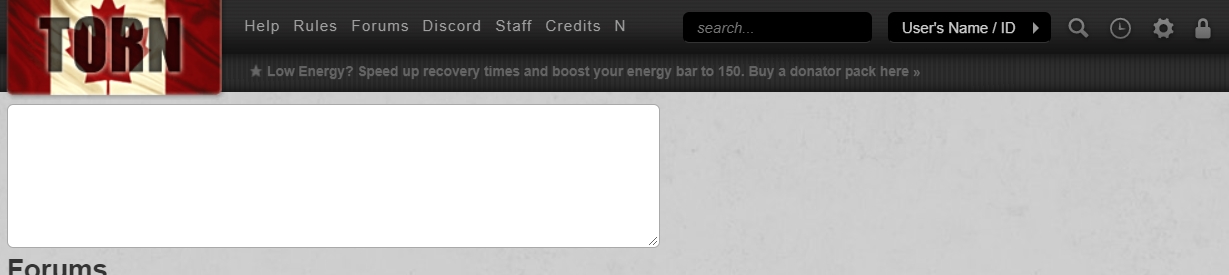 Forums | TORN