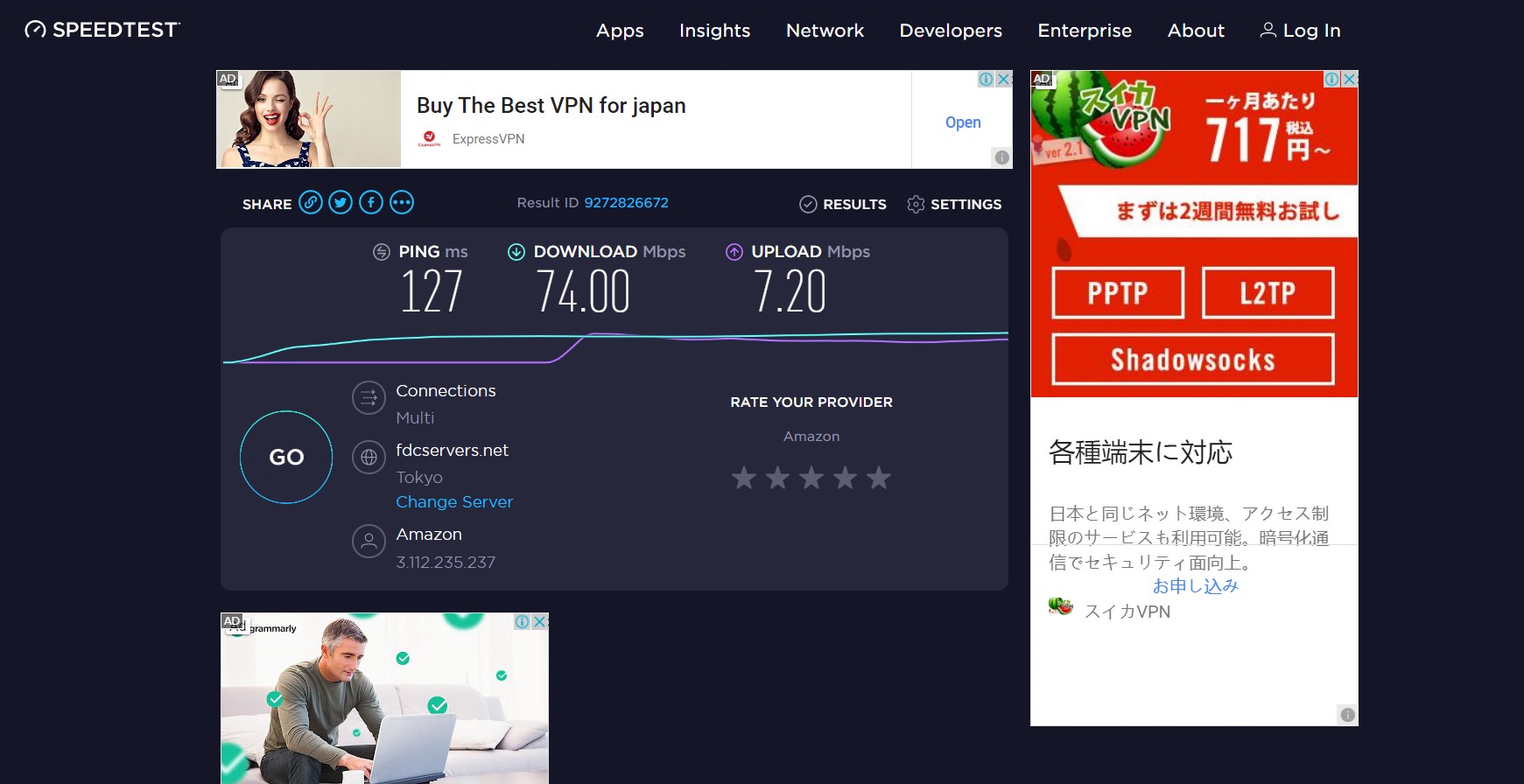 【合租】日本/电信aws+安溪中转 移动网络是真的牛皮-美国VPS综合讨论-全球主机交流论坛 - Powered by Discuz!