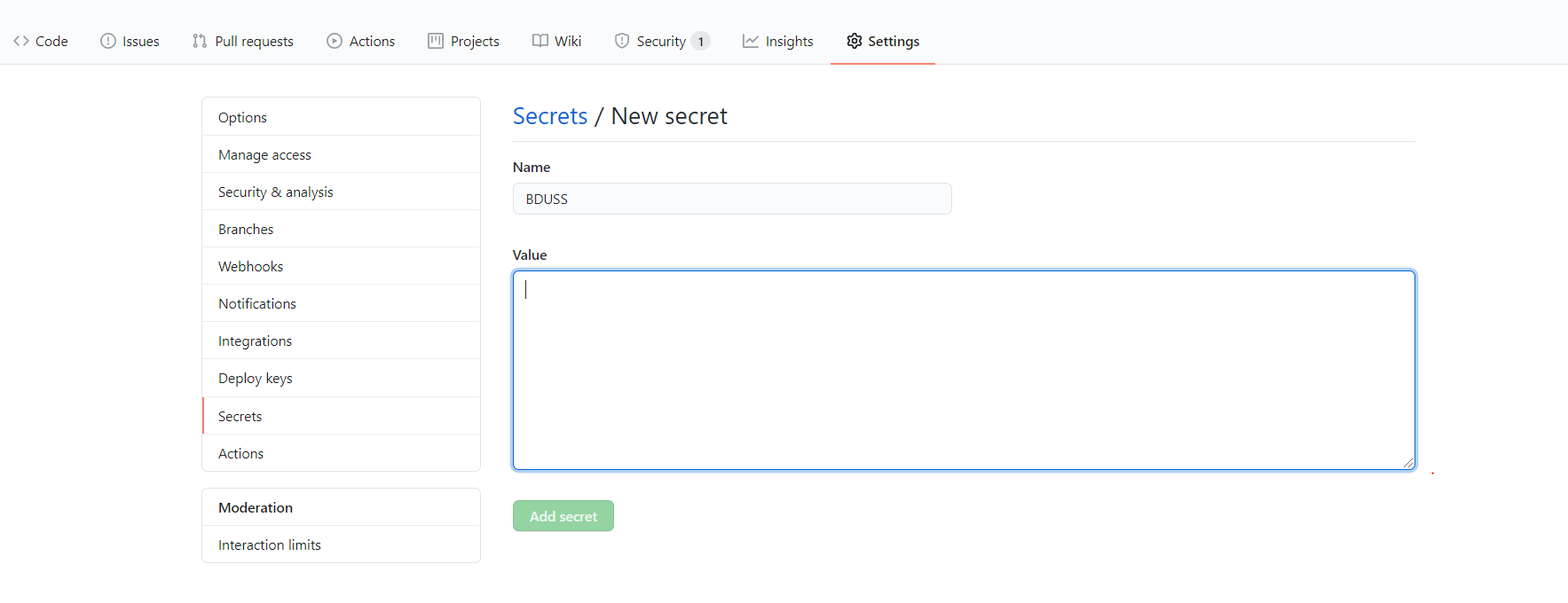 TieBaSign: 白嫖Github Action实现贴吧自动签到