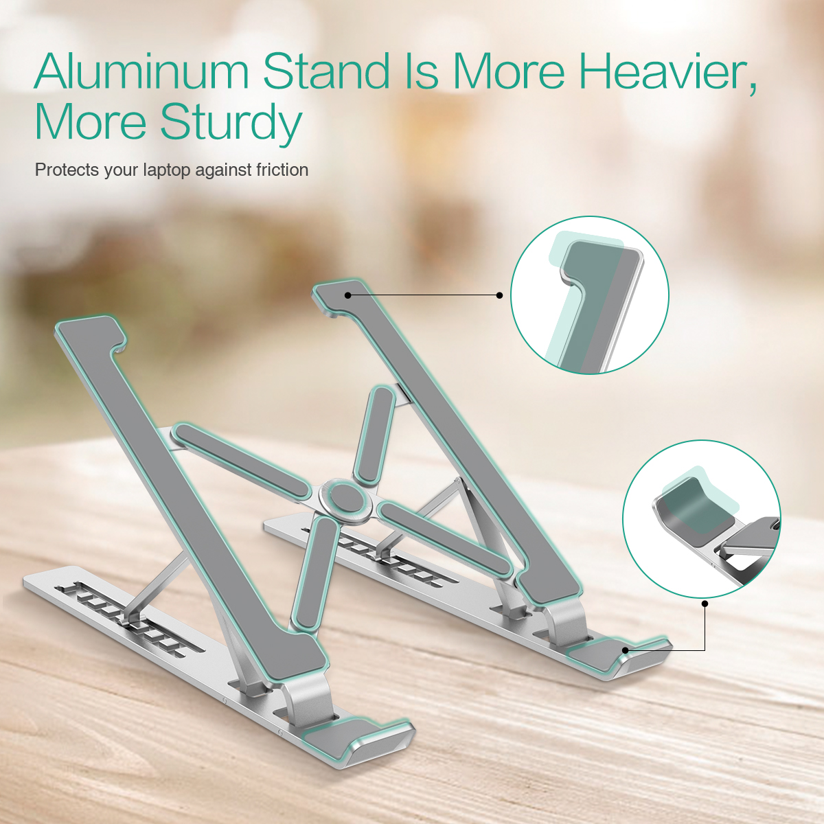 Support de Ordinateur Portable, Support PC Portable Ventilé, Laptop ...