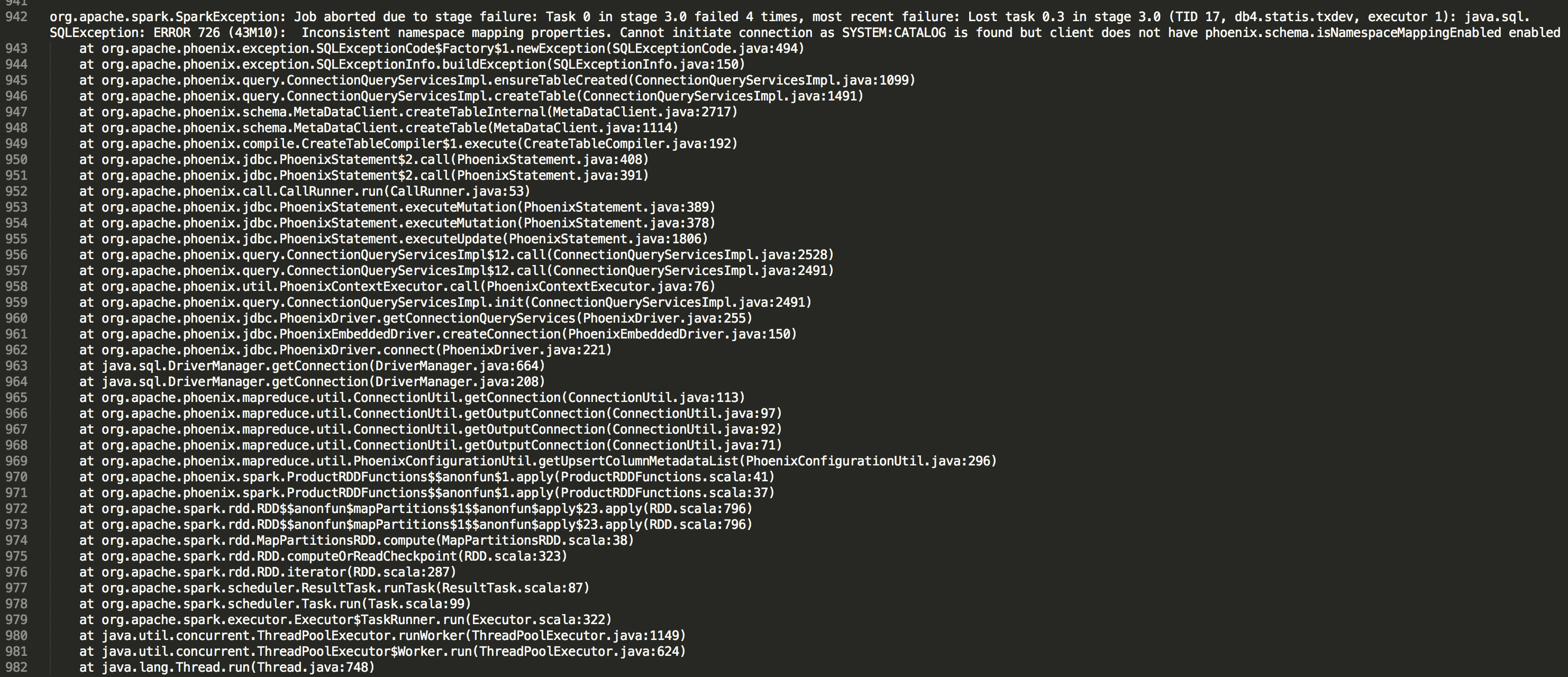 Spark写Phoenix | on the road