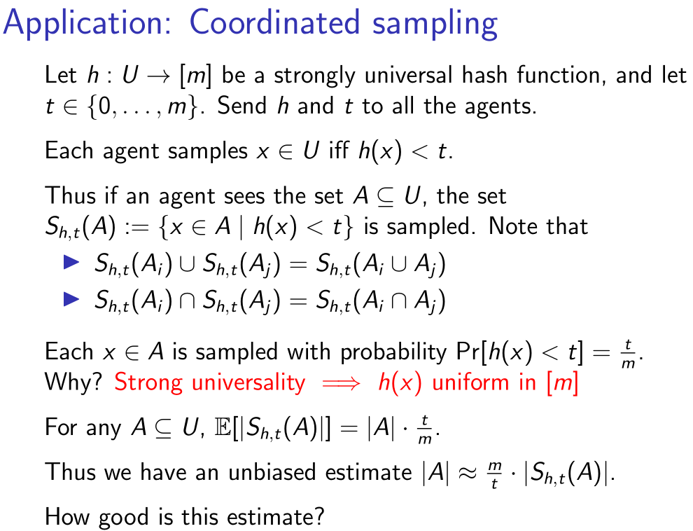 Hashing哈希函数(Introduction to Algorithms, 算法导论，CLRS)学习笔记_算法导论 universal hash function_LBWNB、的博客-CSDN博客