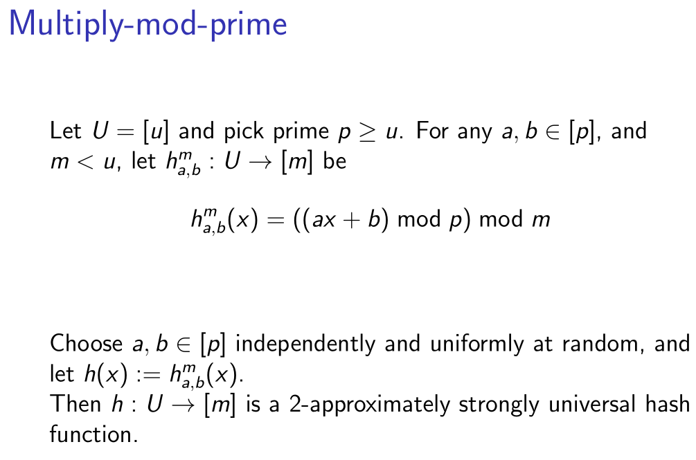 Hashing哈希函数(Introduction to Algorithms, 算法导论，CLRS)学习笔记_LBWNB、的博客-CSDN博客