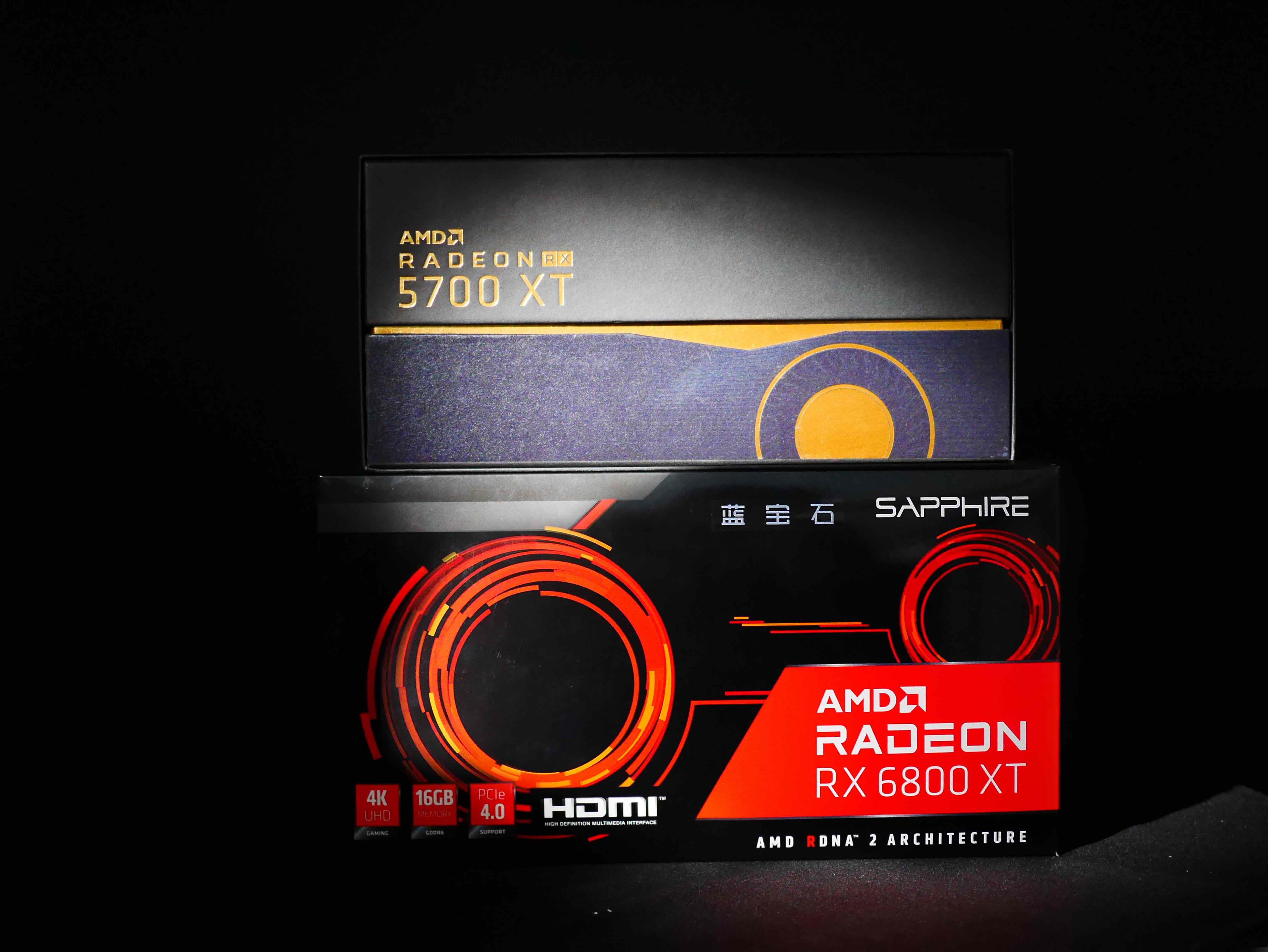 颜值与情怀！6800XT公版&5700XT 50周年纪念颜值比拼，更新镭7 - 电脑硬件 - Chiphell - 分享与交流用户体验