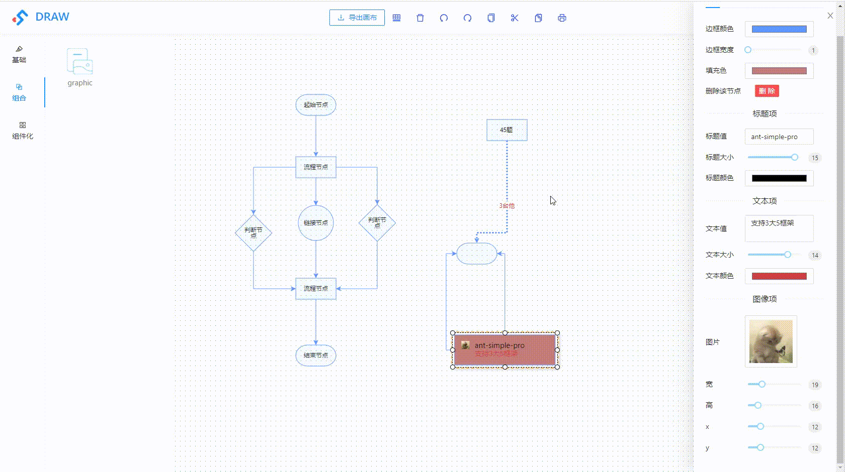 GitHub - lgf196/ant-simple-draw: ER图解编辑器