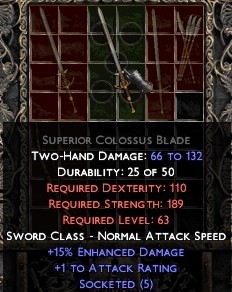 Good Weapon Base - Topic - d2jsp