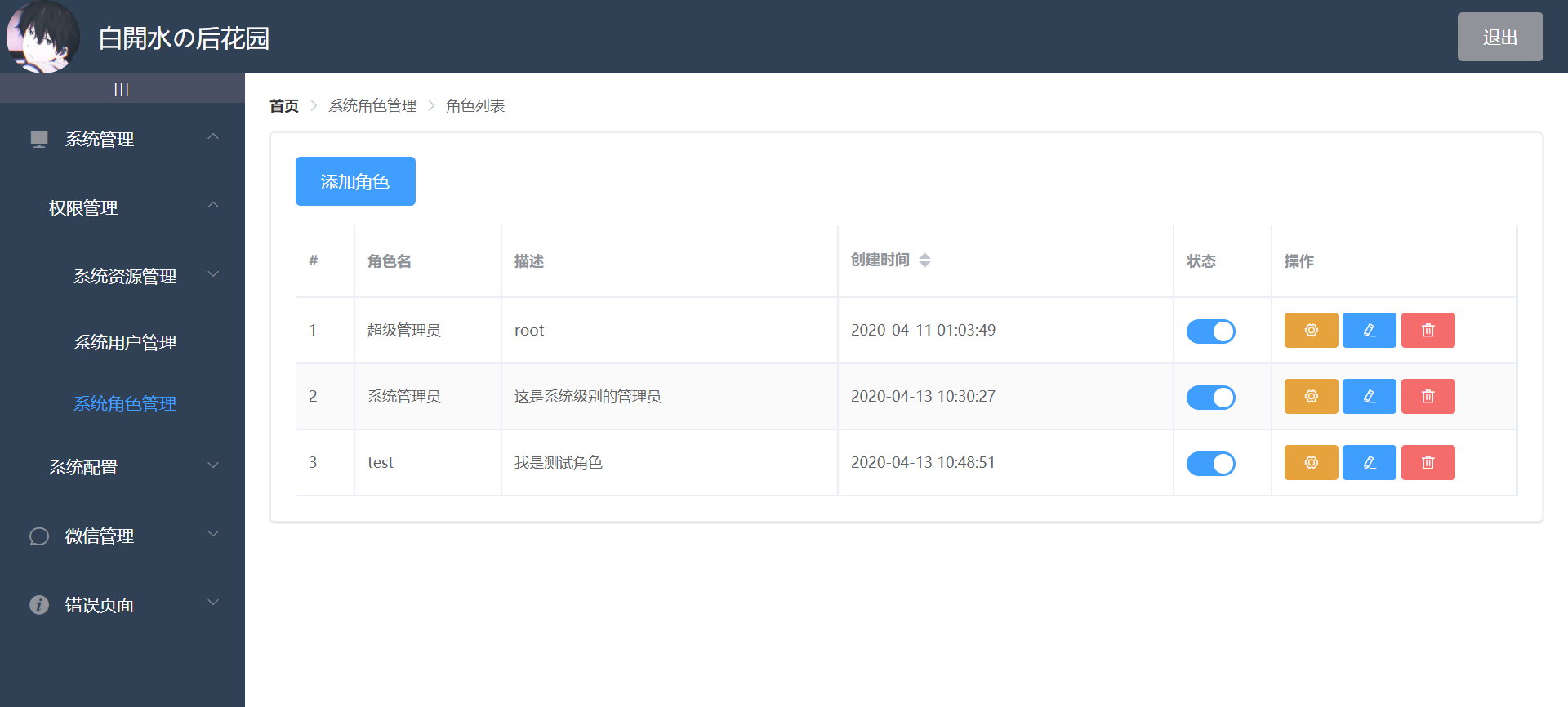 GitHub - cshaptx4869/thinkphp-rbac: tp5.1 + vue 实现 rbac 控制到页面元素
