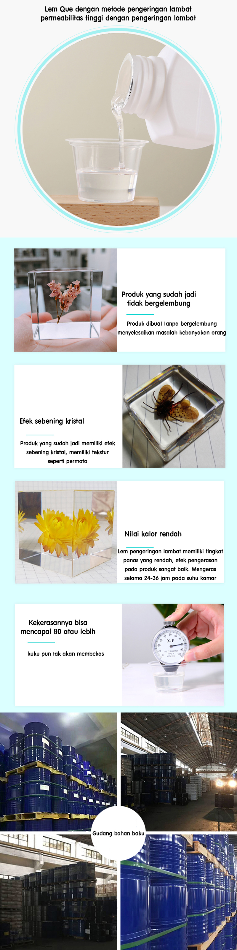 Jual Lem Epoxy Glue Ukuran Besar Lebih Murah Hemat Lem Crystal Epoxy ...