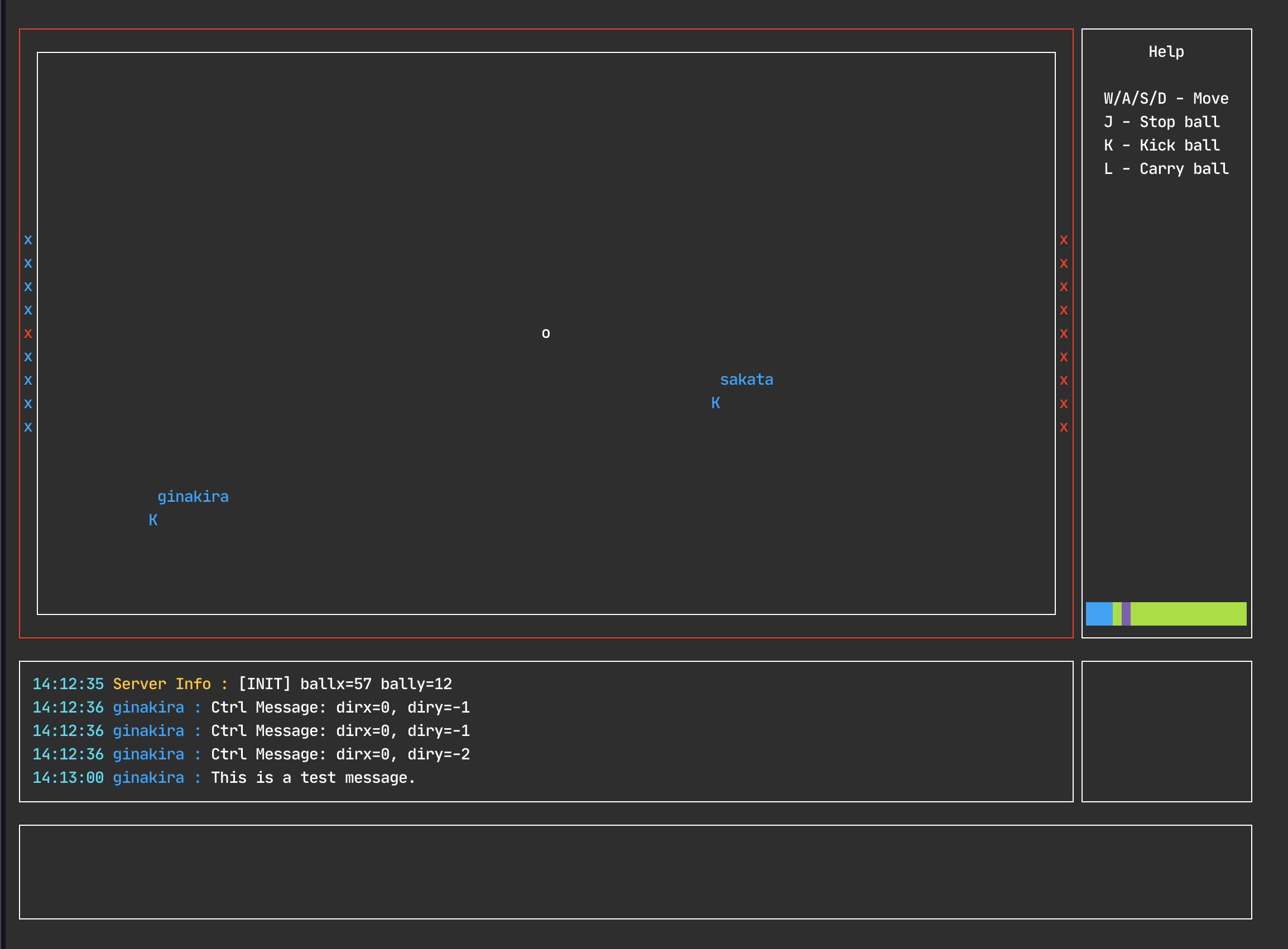GitHub - Ginakira/UDP-Football-Game: A football game on terminal based ...